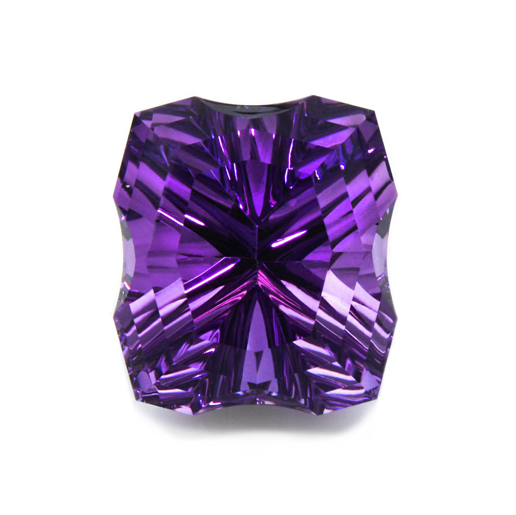 Fancy Cut Amethyst by Chris Wolfsberg - Plante Jewelers